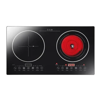 Induction Infrared Stove 2200w+2200w Professional Smart Kitchen ...