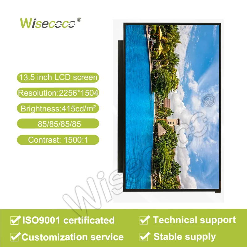 Wisecoco 13.5 Inch High Resolution LCD for Smart Appliances