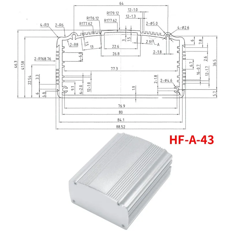Aluminum Alloy Battery Housing Power Supply Aluminum Alloy Housing ...