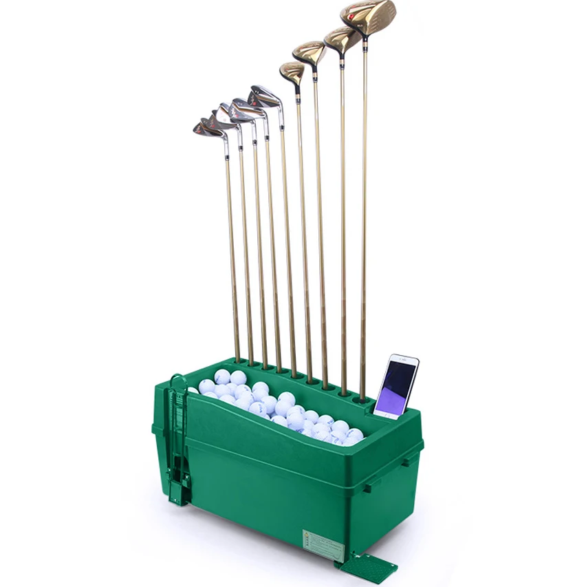 Indoor and Outdoor Portable Golf Balls Automatic Serve Machine with ...