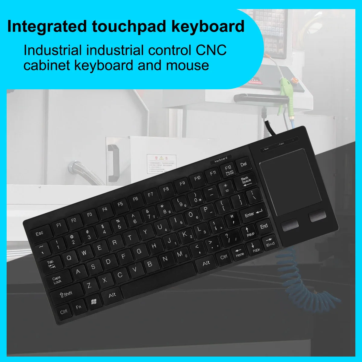 Best Selling USB Wired Touchpad Mouse Keyboard - Slim & Multimedia