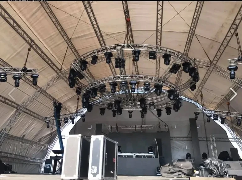 Rotating Truss Circular Rotating Lighting Truss Rotating Stage Truss ...