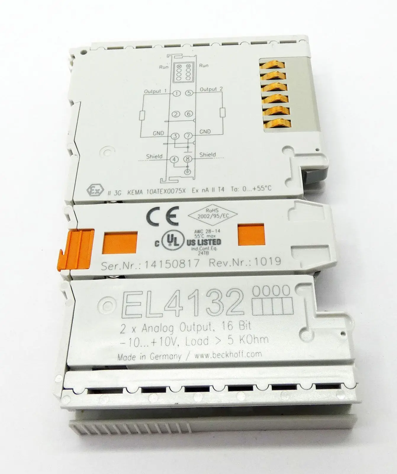 Plc Program El4132 El4134 Analog Output Module Brand New In Stock,For Best Offer - Buy Plc ...
