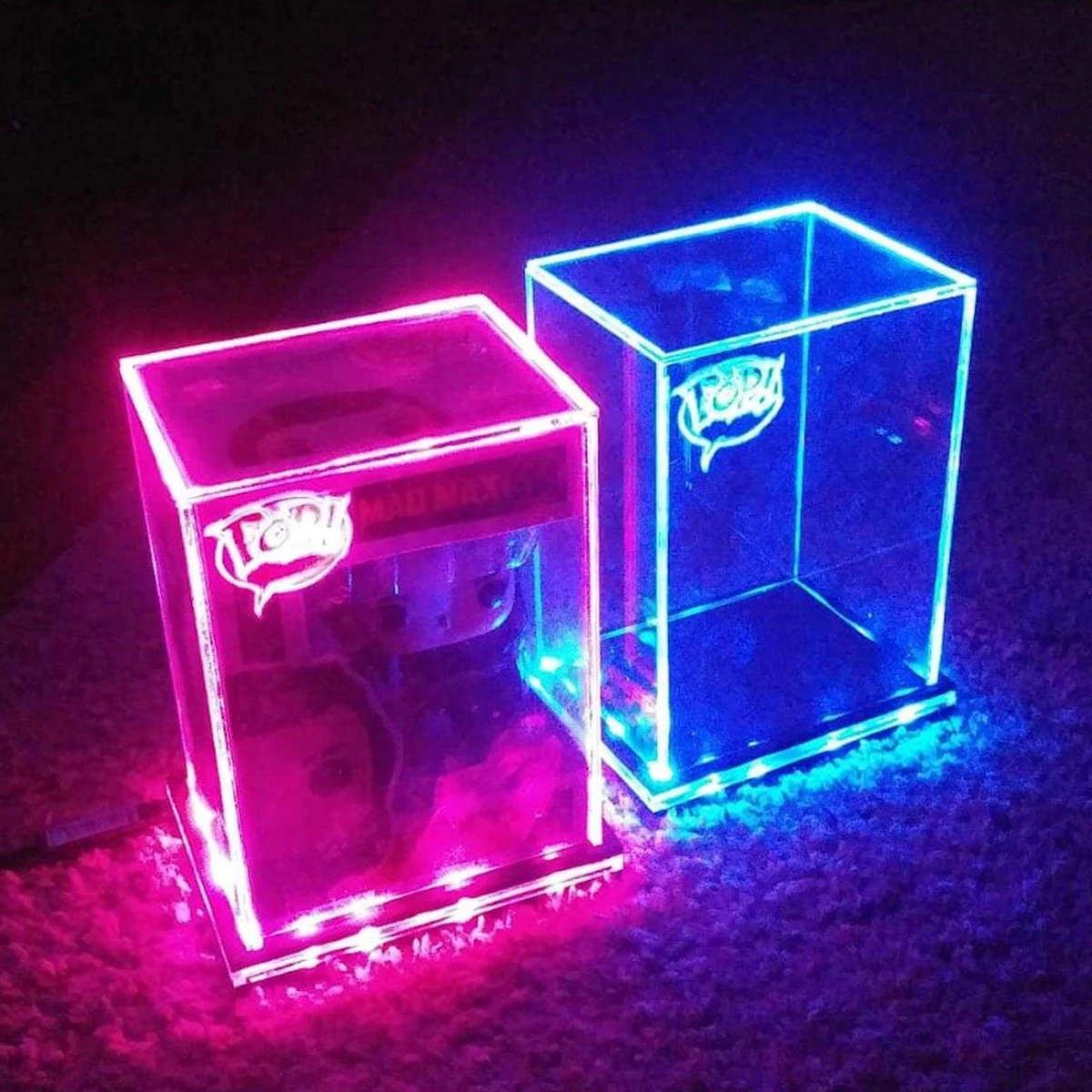 Wholesale Stackable Acrylic LED Box for Funko Pop Display