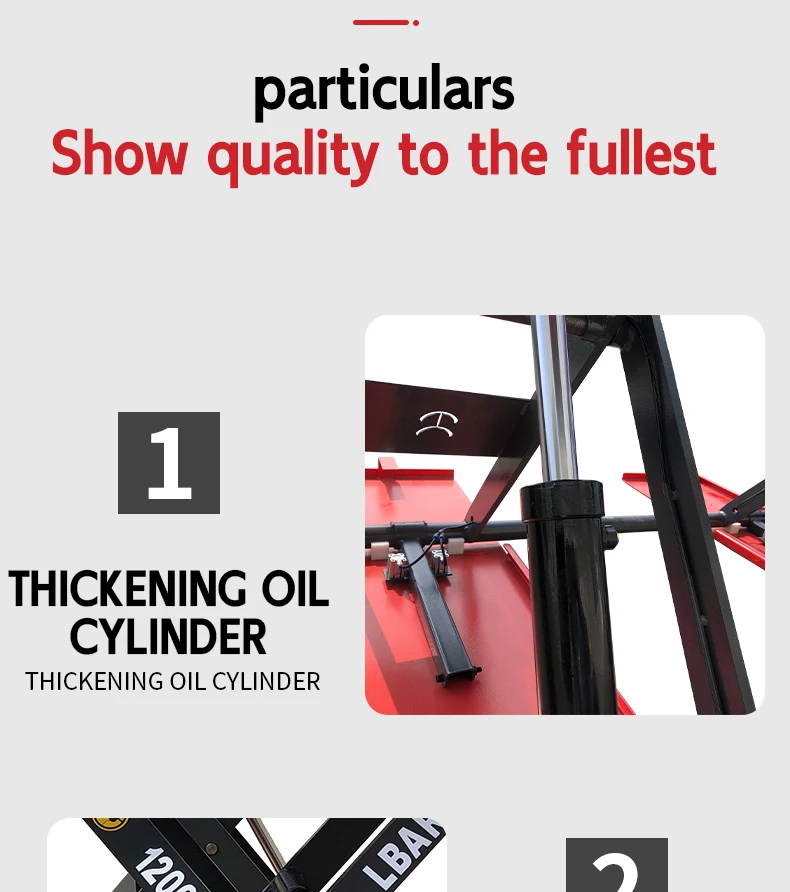3t Hydraulic Car Lift Elevator - 1.2M Cheap Scissor Lift