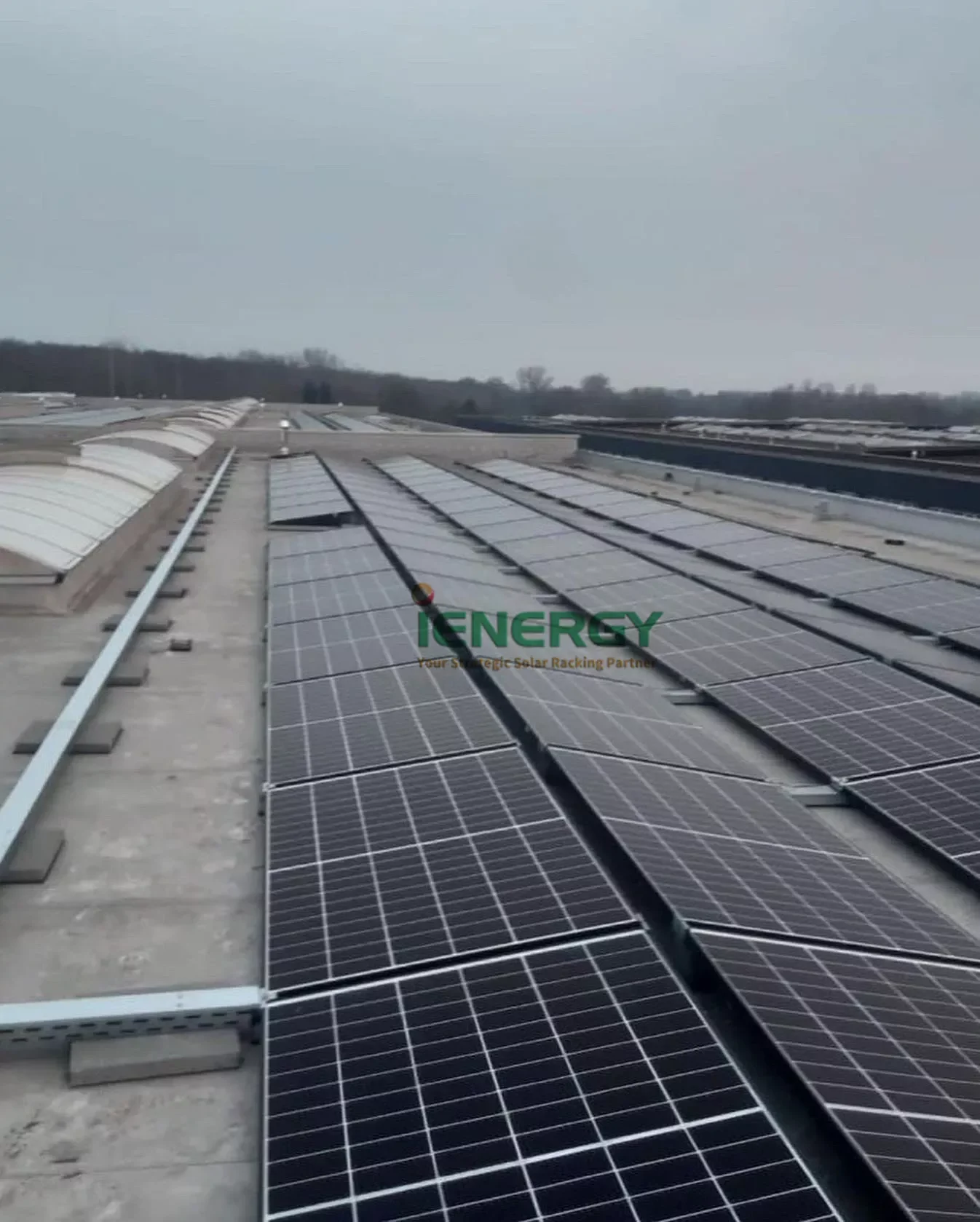 Flat Roof Solar Mounting System - Durable and Efficient