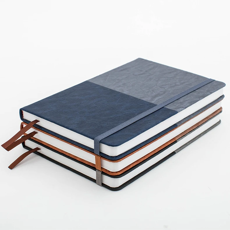 Hardcover 2024 A5 Custom Logo Notepad Pu Leather Academic Diary A6 Note ...
