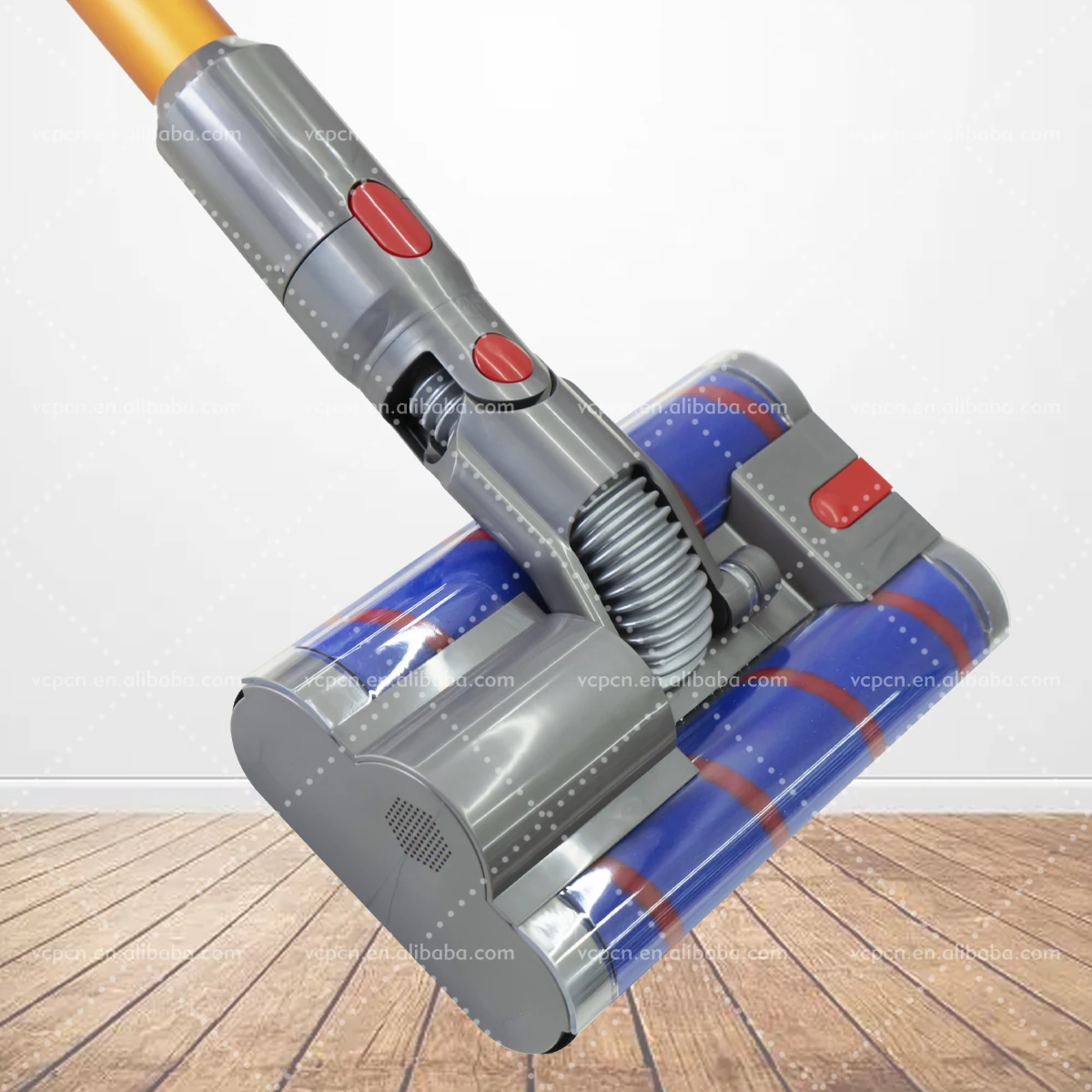 4 Universal Wheels Double Soft Roller Brush For Dysons V7 V8 V10 V11 V15 Motorized Upright ...