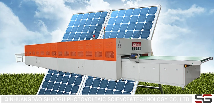 S2236 Full Auto Energy Saving Solar Module Laminating Machine Double ...