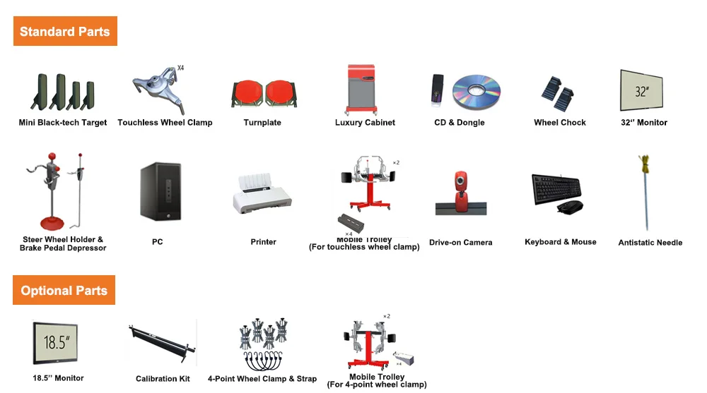 Pit Design Wheel Aligner Machine For Light Truck And Cars - Buy ...