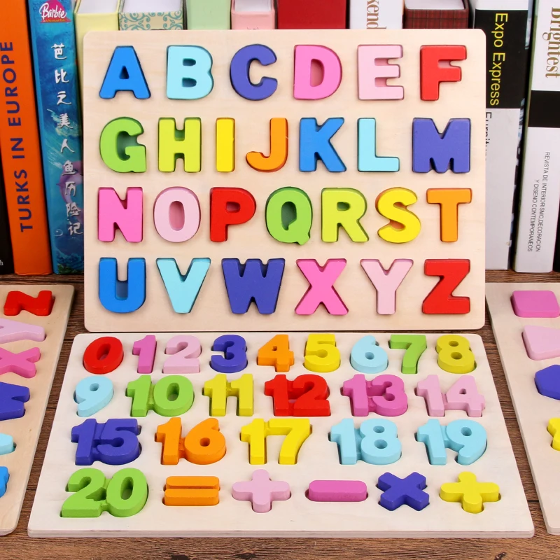 Wooden Alphabet Puzzle - Educational Fun for Preschoolers