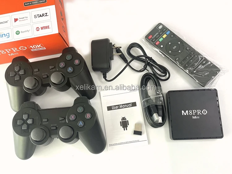 Coolrabbie M8 Pro Mini Game Tv Box Android 12 Games Dual System H313 ...