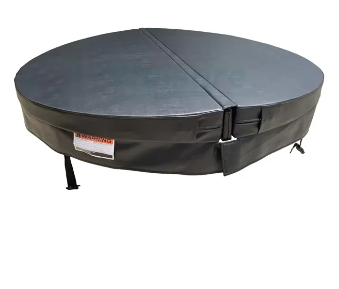 Customized Spa Cover Luxury Leather Acrylic Hot Tub Cover Modern Design ...