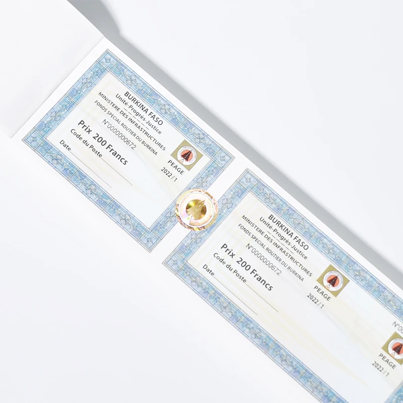 Holographic Strip Labels With Barcodes Printing For Detailed Designs ...