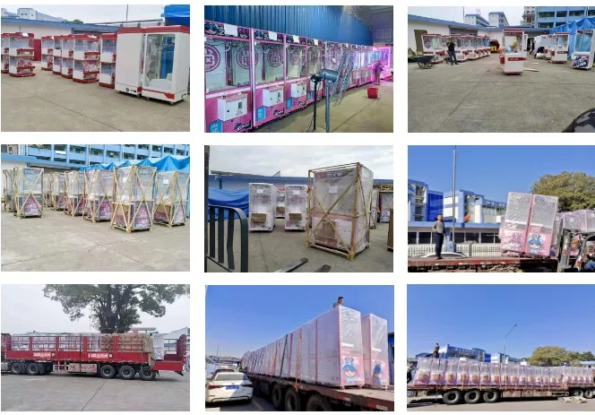 Button And Joystick Control The Claw Crane To Get Dolls Machine Toy ...