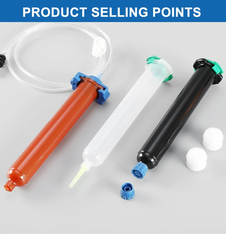 E-FD Us Style Dispensing Syringe Barrel - Disposable & Durable