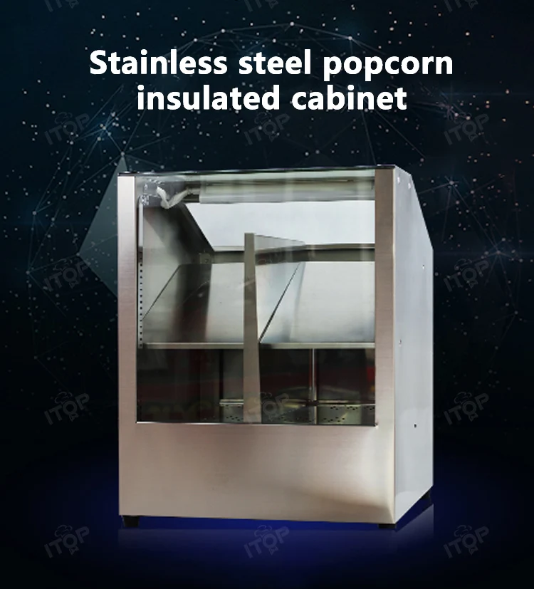 New Popcorn Warming Showcase Table Top Popcorn Display Warmer| Alibaba.com
