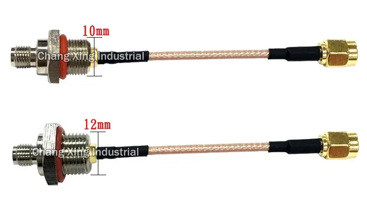 M10 M12 M16 Sma Female To Sma Male Waterproof Box Jumper Cable Ap ...