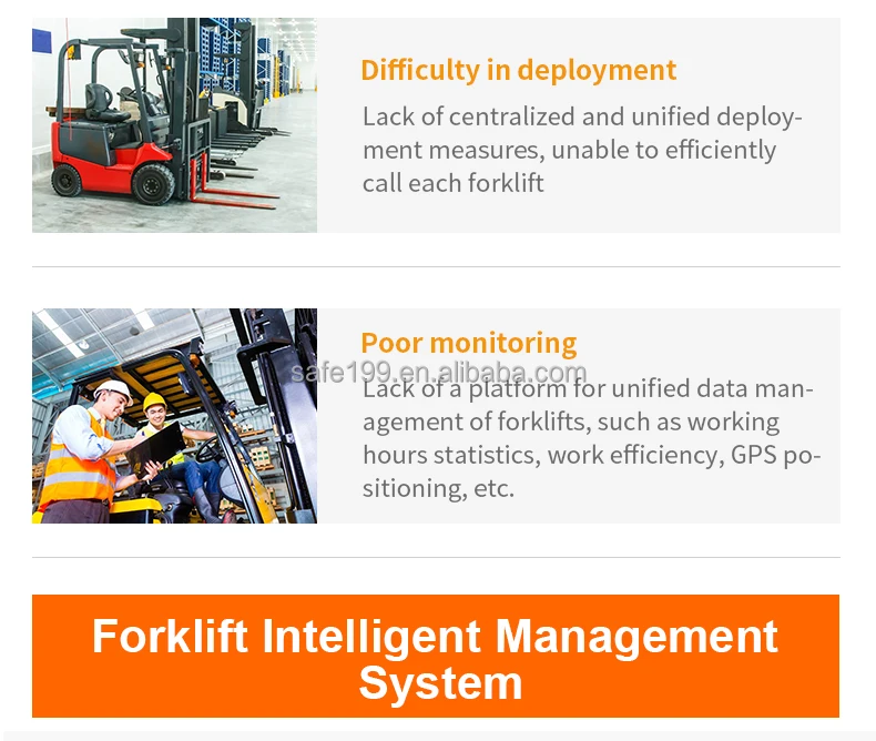 Forklift Fleet Management System - GPS Tracker & Monitoring