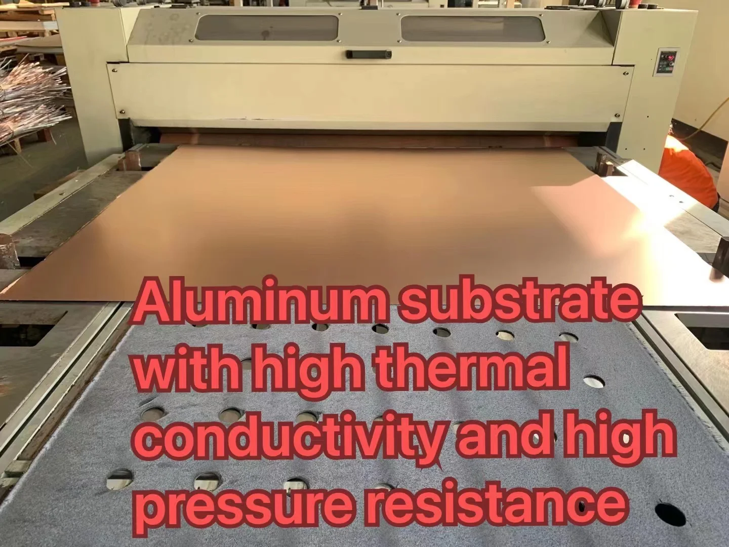 High Thermal Conductivity Aluminum Substrate Sheet / Aluminum Coated ...