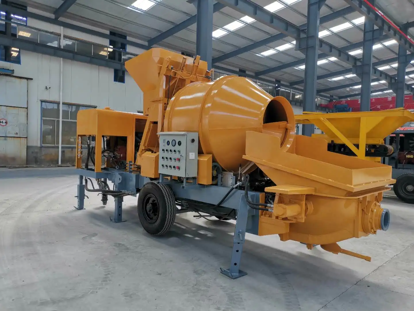 Mini Concrete Mixer and Pump - High Efficiency for Civil Construction
