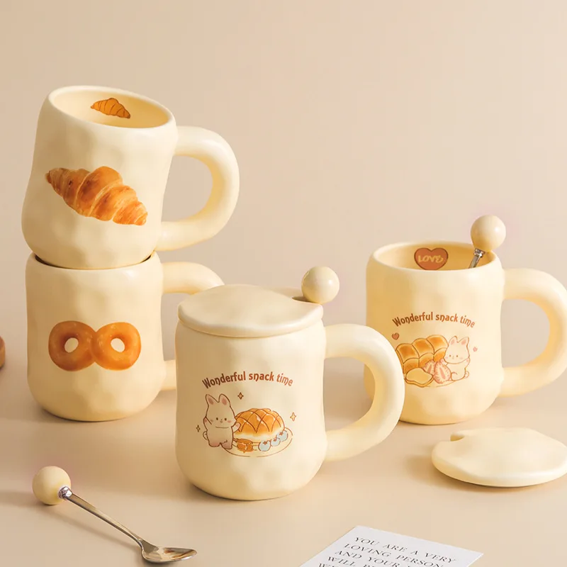 Mug cup ceramic office milk cute mugs ceramic coffee coffee cup ...