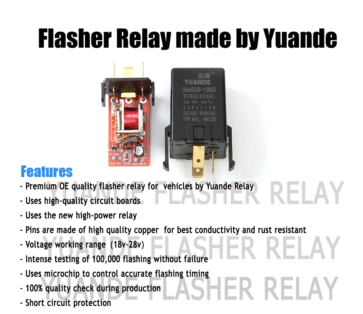 Genuine OEM 95550-39000 FLASHER MODULE for HYUNDAI KIA