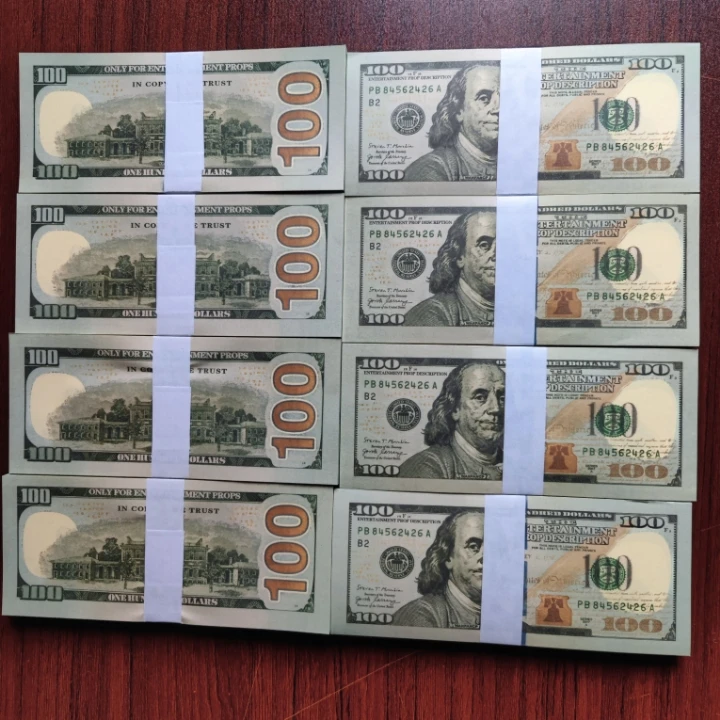 Custom 100 Dollar Prop Money Notes for Parties & Games - OEM