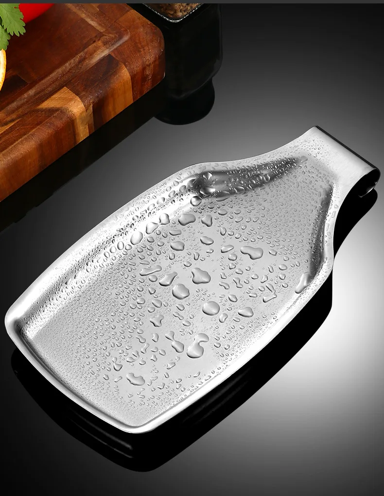 Stainless Steel Kitchen Utensil Rest - Heavy Duty