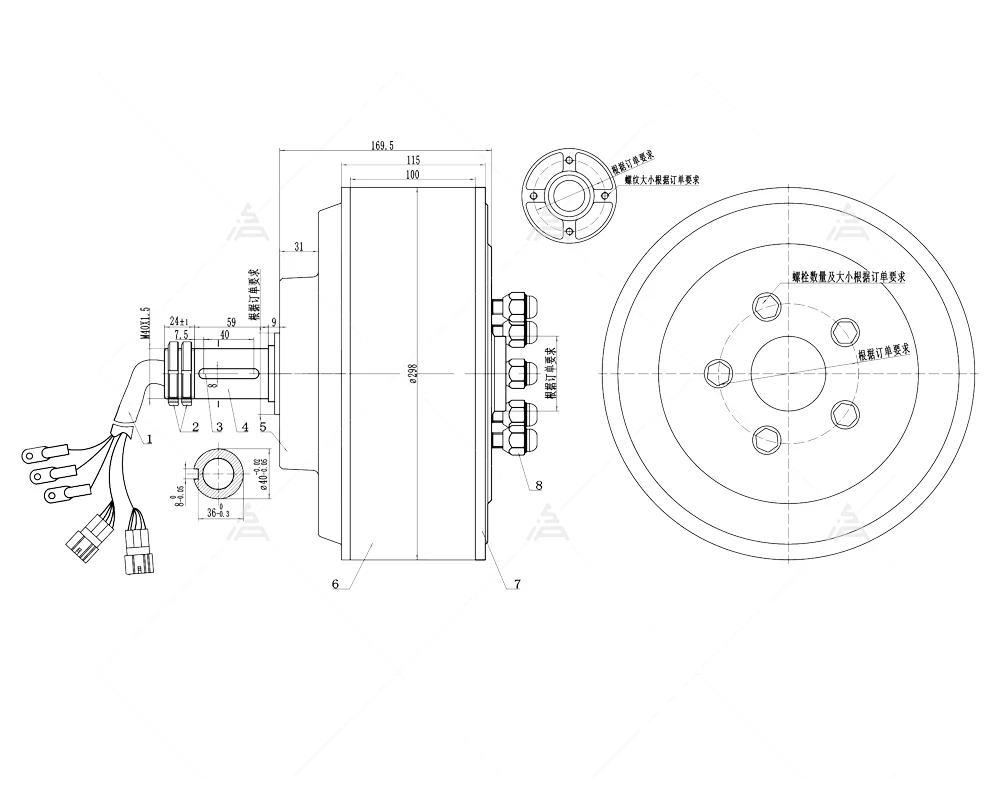 QS Electric Car Conversion Kit - 12000W E-Car Motors