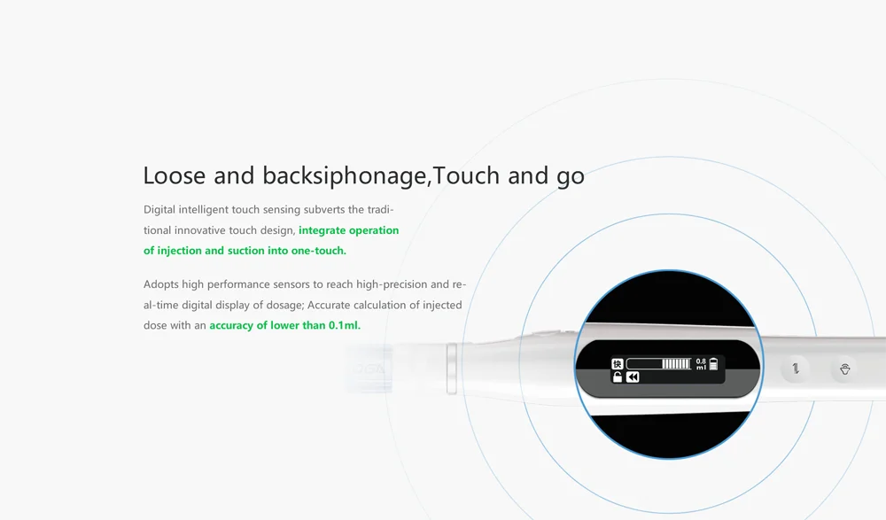 Electric Oral Anesthesia Injector - Smart I for PDL Injection