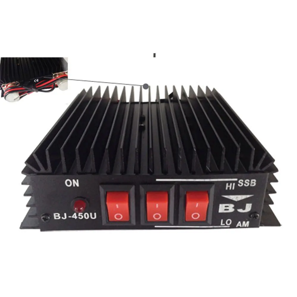 BJ-450U UHF Power Amplifier - 50W Anti-Interference for Walkie Talkie
