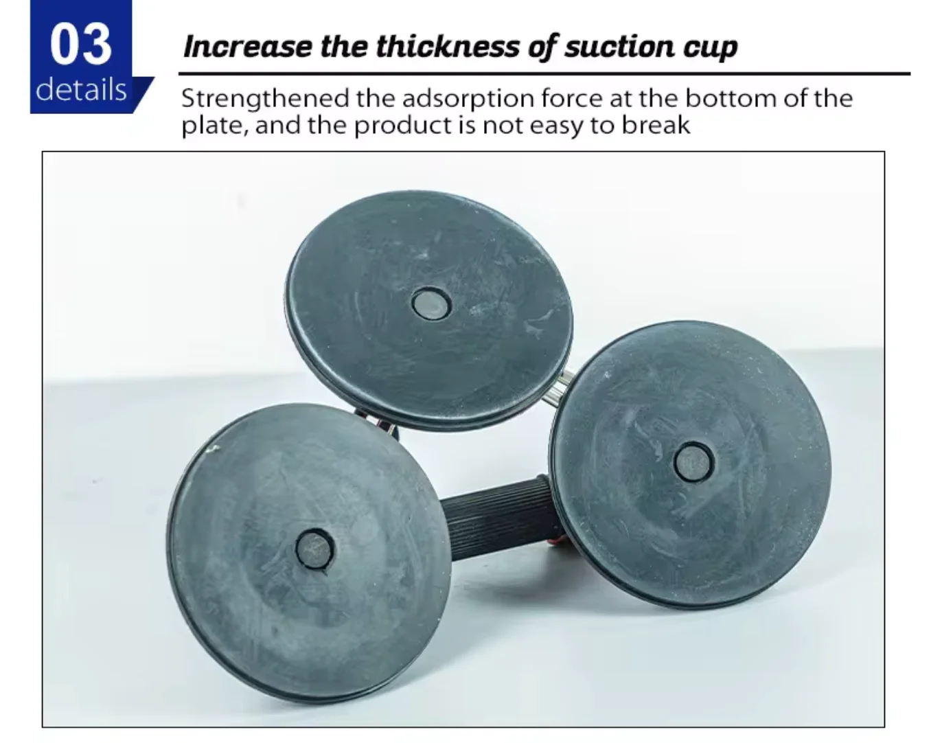 Manufacture Price Three-Jaw Manual Suction Cup Lifter for Floor Tiles ...