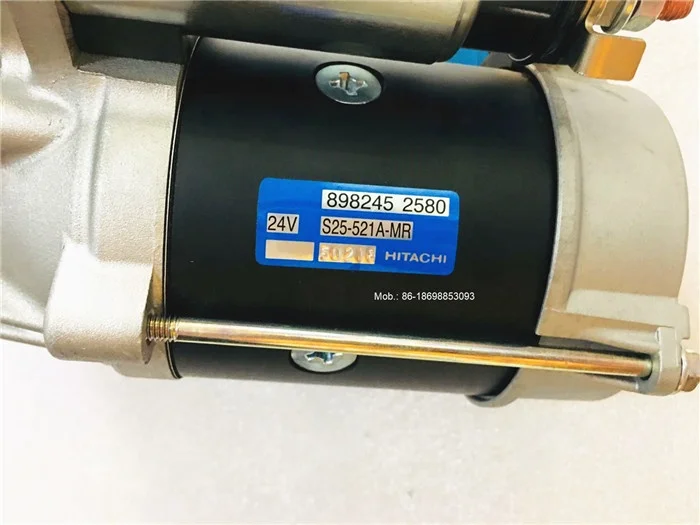 24V 4.5KW Hitachi Starter S25-521 for ISUZU NHR NJR NHS 4JJ1 Diesel ...
