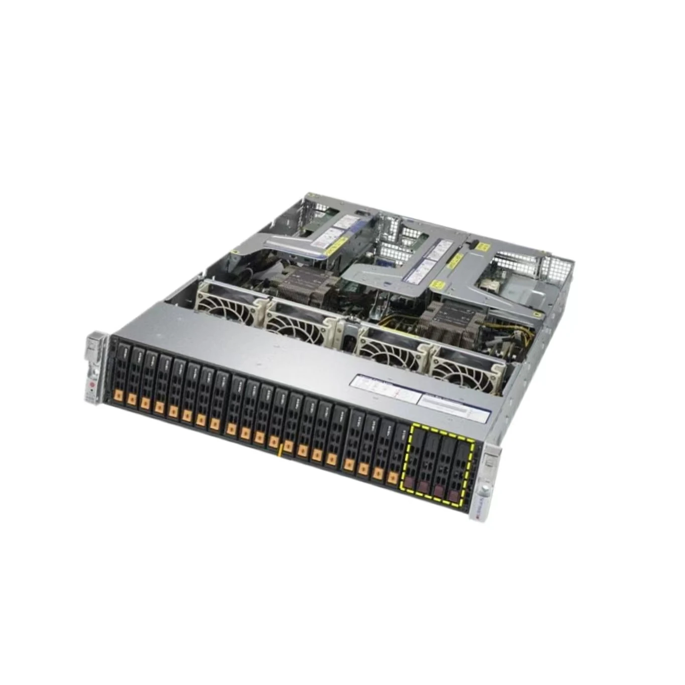For Superserver 2029uz-tn20r25m 2u Rackmount Dual Socket P Lga 3647 24 ...