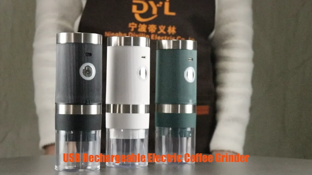 New Product Usb Rechargeable Stainless Steel Electric Coffee Grinder ...