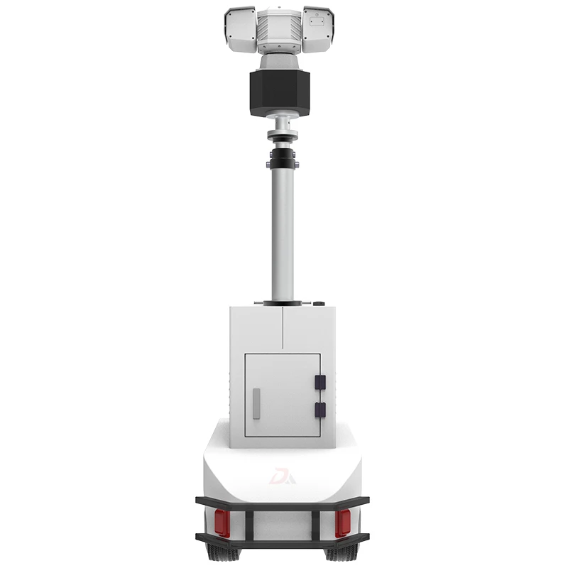 AI Lidar Automatic Patrol Security Alarm Camera Robot