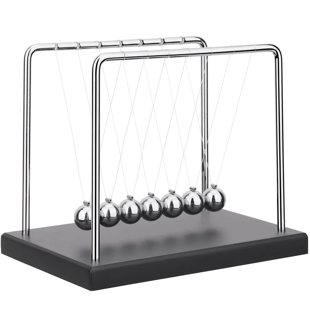 Newton Pendulum - Metal Pendulum Balls for Office Decor