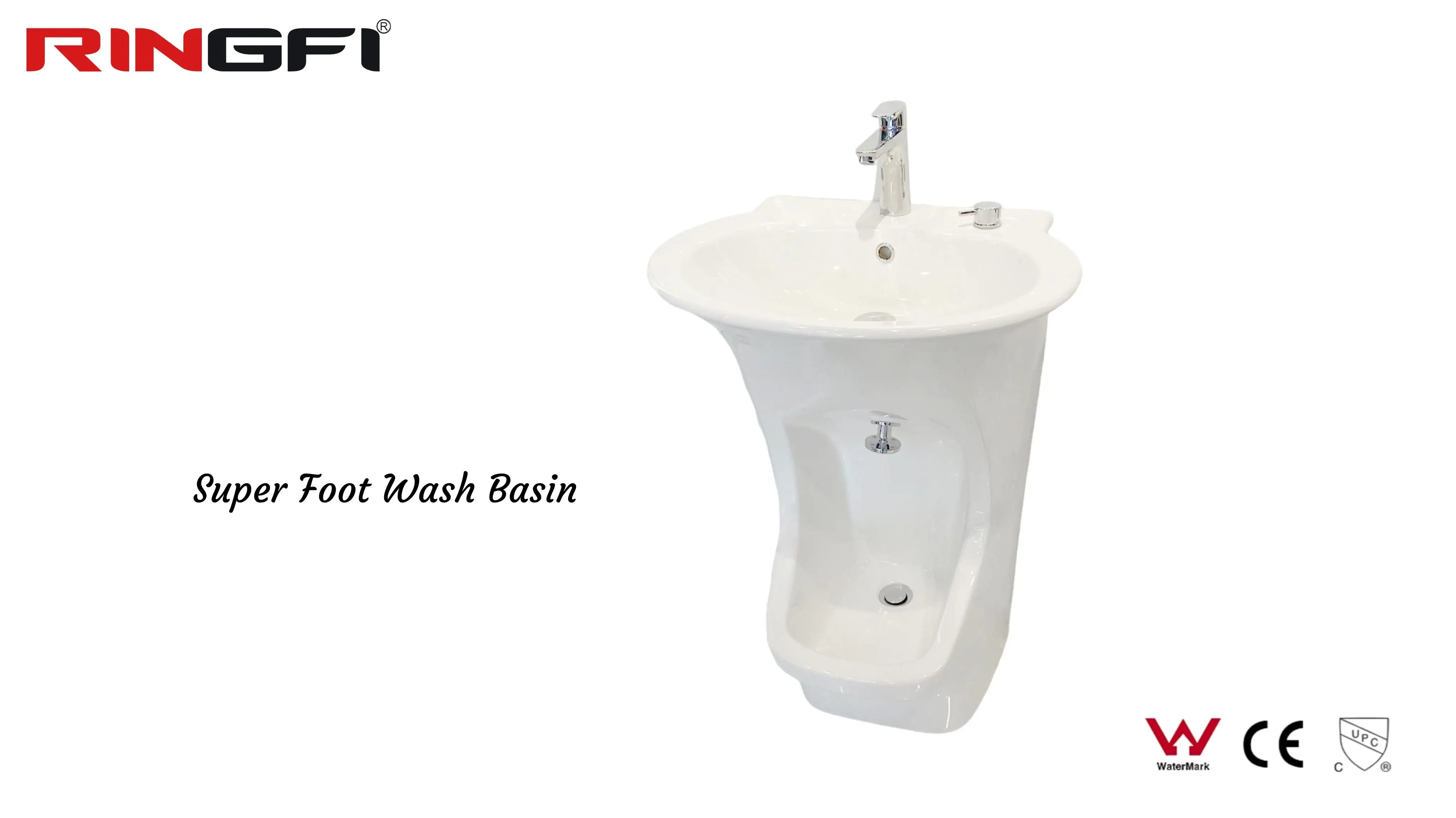 Muslim Products Wudu Mate Wash Feet Bathroom Basin Sink Ceramic Foot ...