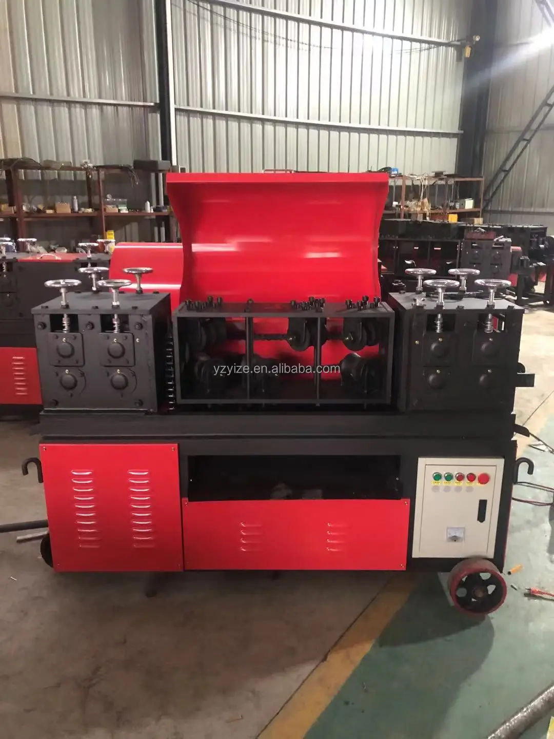 CNC Scaffold Steel Metal Pipe Straightener Machine