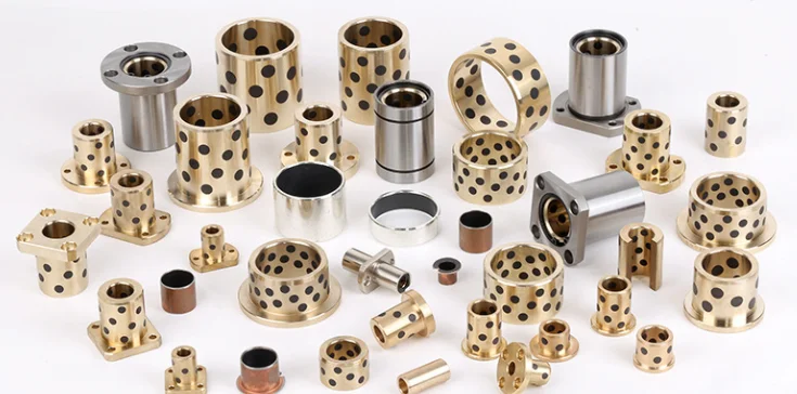 JDB All Sizes Self-Lubricating Linear Sleeve Bearing