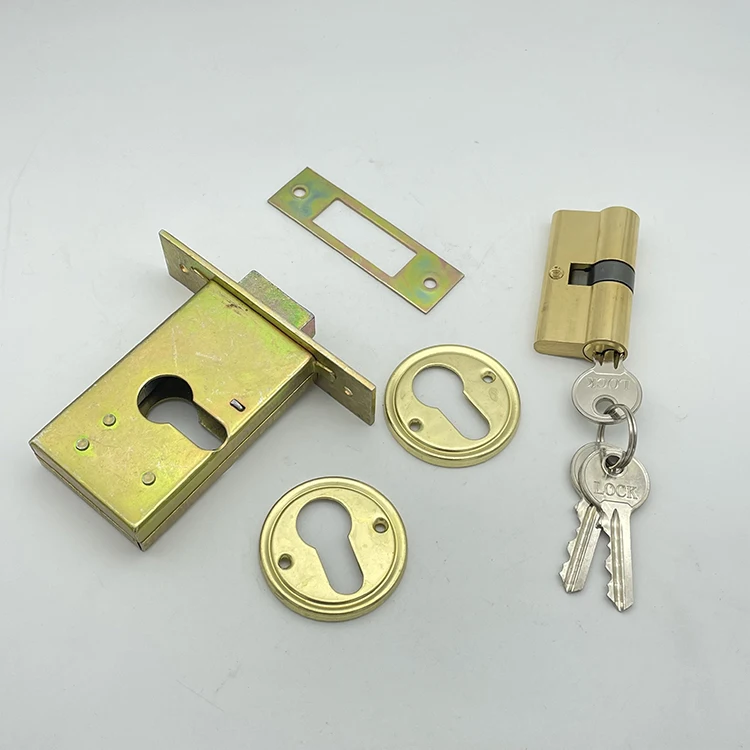 Classical Deadbolt Mortise Door Lock Kit With Cylinder And Key - Buy ...