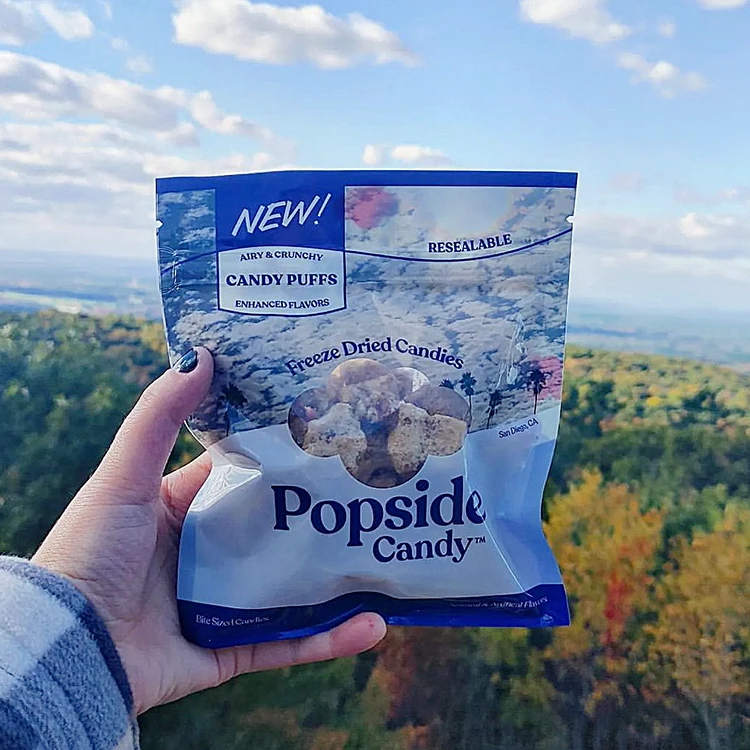 Custom Airy Crunchy Snacks Packaging Food Grade Plastics Freeze Dried ...