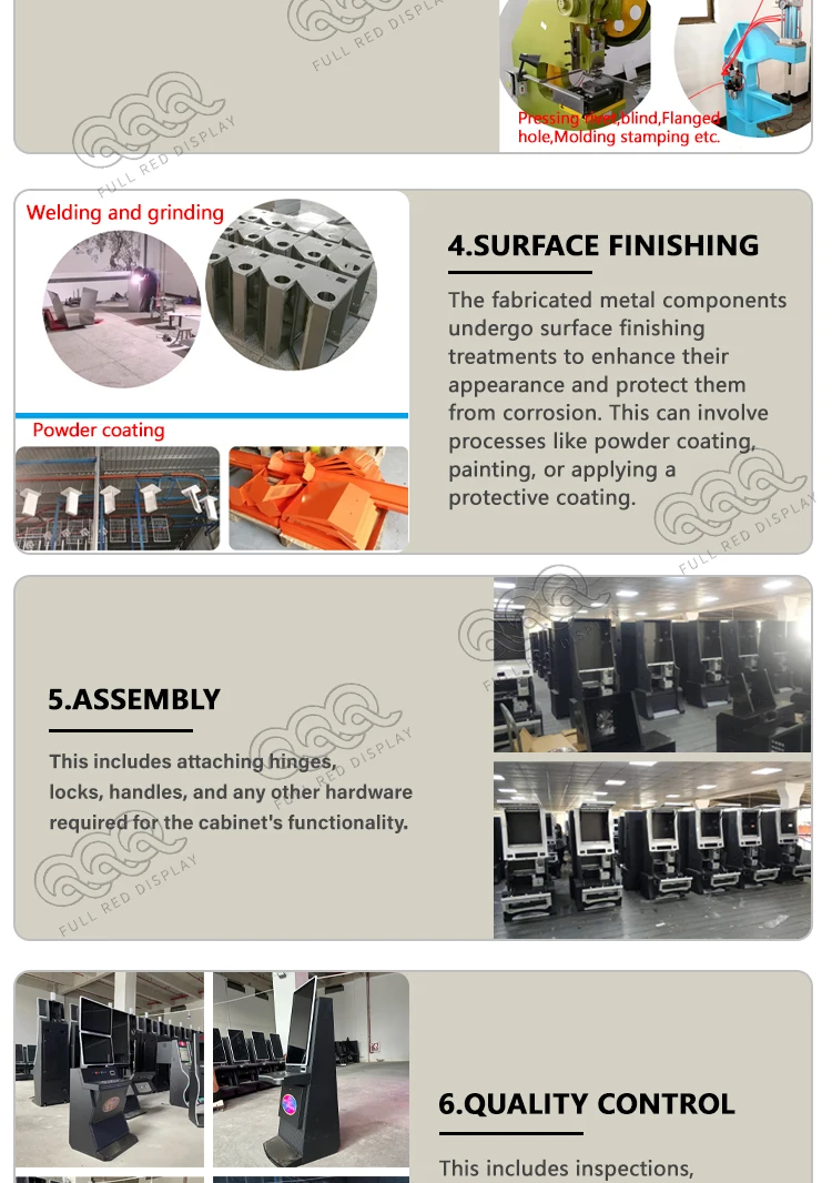 American Game Machine Cabinet Metal Pot O Gold 595 Pog 595 Pog Cabinet ...