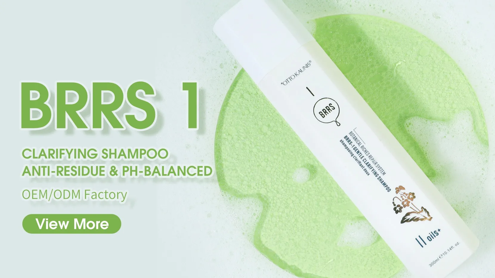 300ml Sulfate Free Scalp Balance Refreshing Clarifying Cleaning Shampoo ...