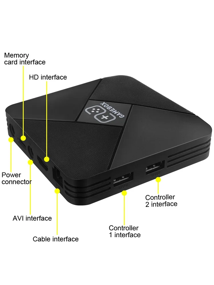 G5 Game Box - 4K HD Retro Video Game Console with 30000+ Games