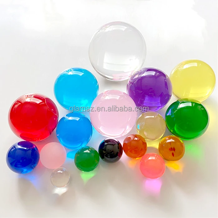 20mm To 120mm Transparent Acrylic Sphere Plexiglass Ball Solid Pmma ...