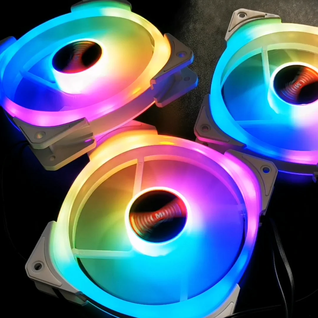 Coolmoon Gaming Pc Case Cooler Radiator Kit 5 Fans For Pc With ...
