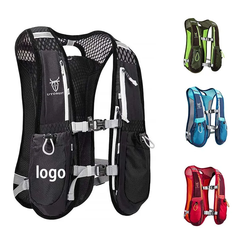 Men and Women Marathon Cross Country Running Sports Backpack Water ...