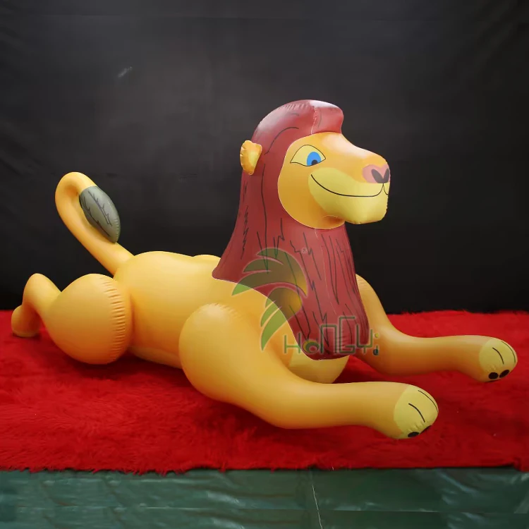 Hongyi Custom Inflatable Lion For Cartoon Addict Lion Pooltoy| Alibaba.com